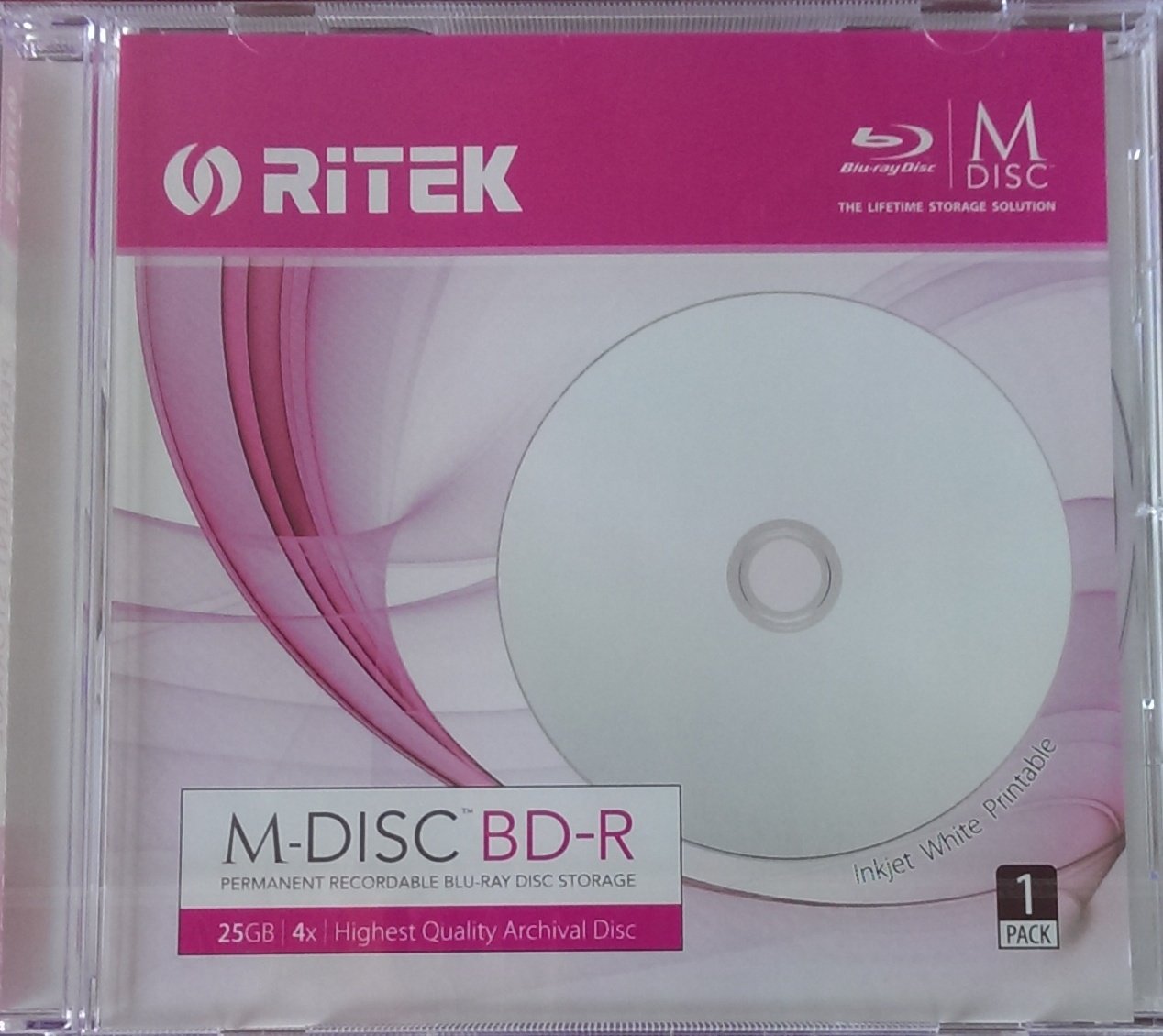 M-DISC 25GB Recordable Blu-Ray - Buy M-DISC 25GB Recordable Blu-Ray ...