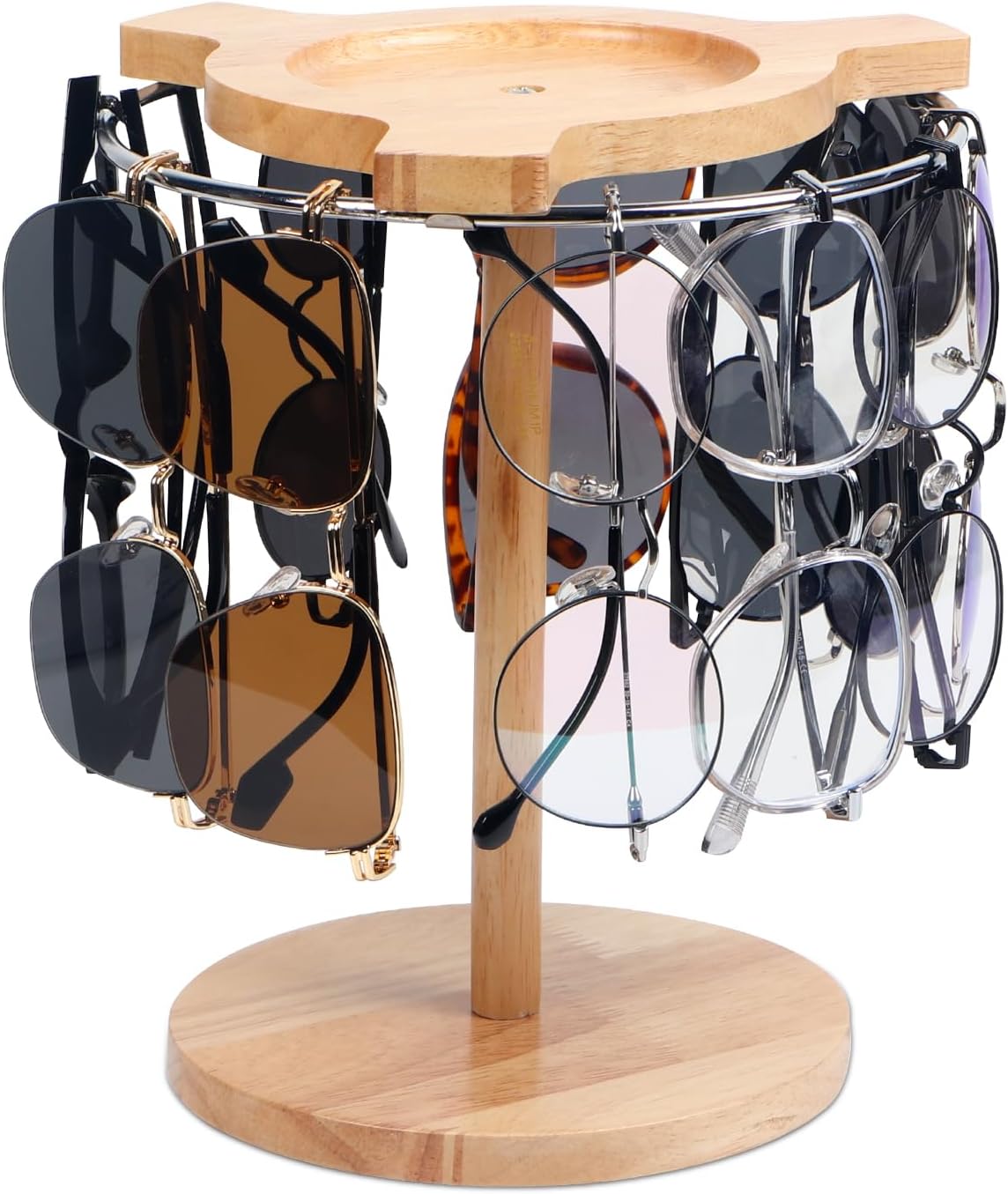 Amazon.com: Luxtude Sunglasses Organizer 360° Rotating, Spinning ...
