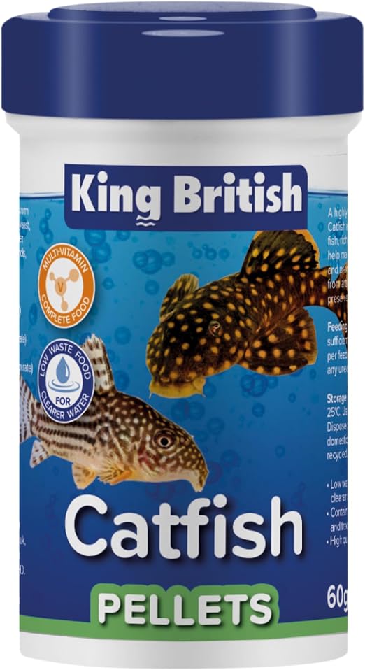 King British – Catfish Pellets 60g – Multi-Vitamin Complete Sinking ...