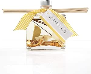 Amazon.com: Lemon Zest & Thyme Botanical Reed Diffuser | 7.5 fl oz ...