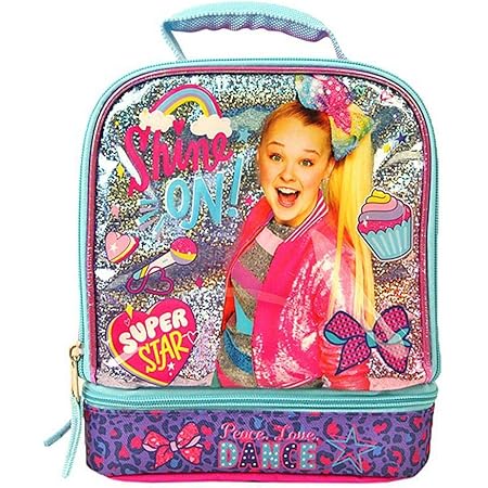 Amazon.com: RALME Nickelodeon JoJo Siwa Lunch Box Kit with Insulated ...