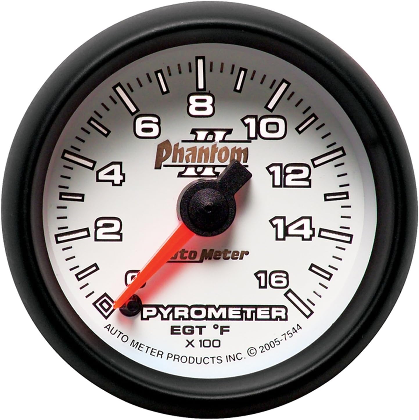 Amazon.com: Auto Meter 5745 Phantom Electric Pyrometer Gauge Kit,2.3125 ...
