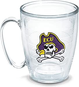 Amazon.com: Tervis ECU Pirate Crossbones Emblem Individually Boxed Mug ...