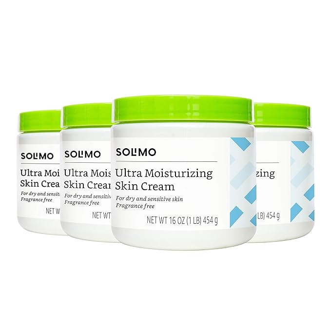 Amazon.com : Amazon Brand - Solimo Ultra Moisturizing Skin Cream for ...