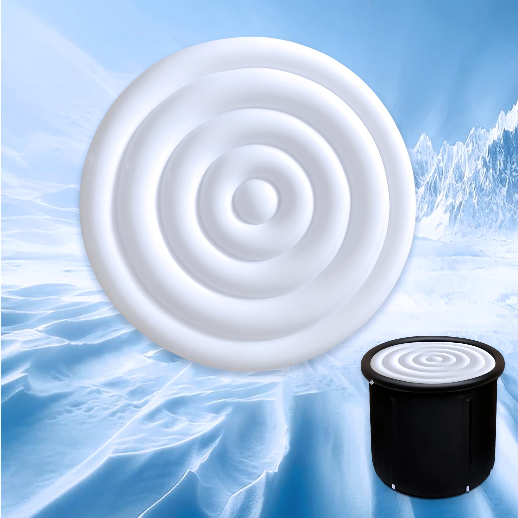 Amazon.com : NEAMVCT Ice Tub Cover, Ice Bath Tub Cover and Outdoor Cold ...