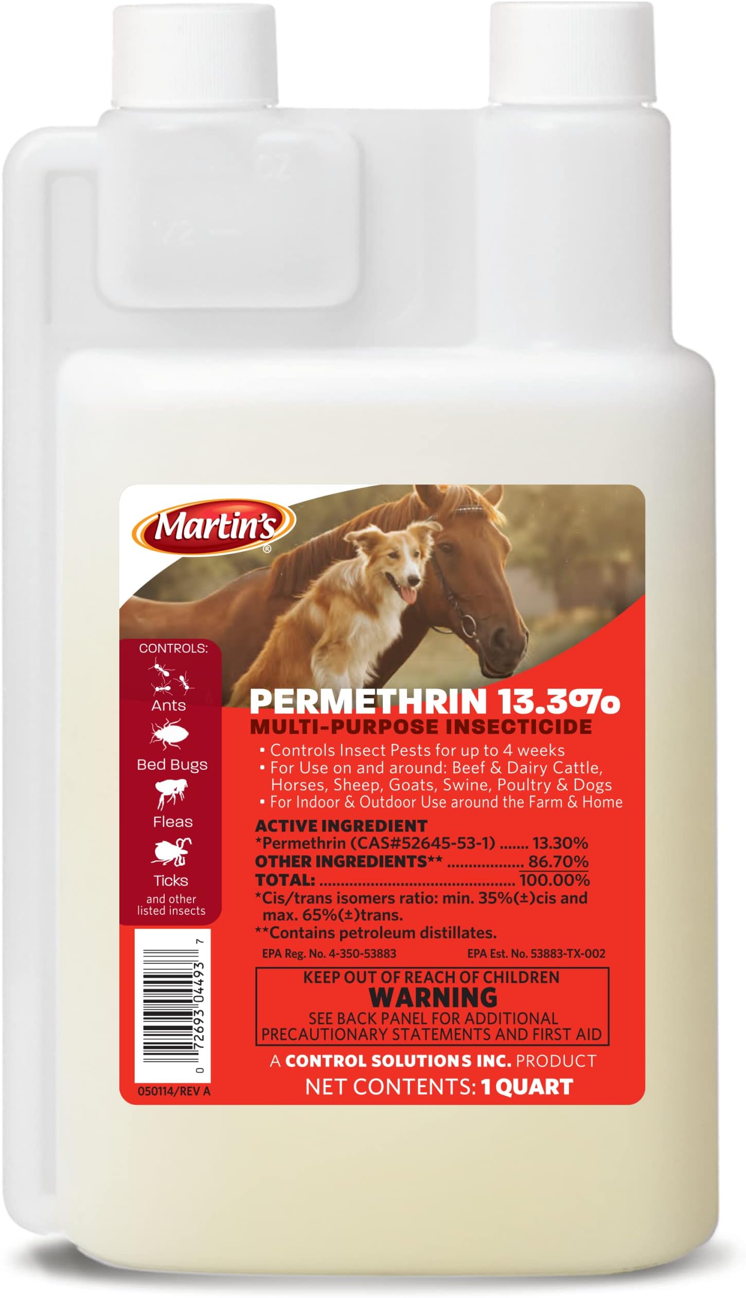 Amazon.com: MGK Sector 1 Gal Permethrin Mosquito & Flying Pest & Insect ...