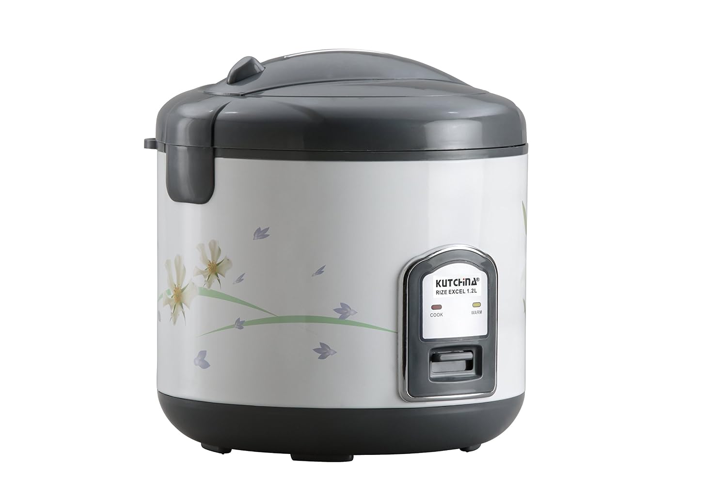 KUTCHINA Rize Excel 1.2L Rice Cooker, White & Grey : Amazon.in ...