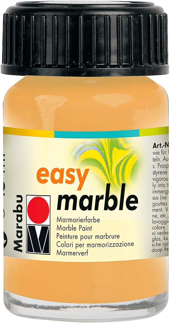 Marabu Easy Marble, Starter Colours, (021 038, 095, 067, 101, 073), 6 x ...