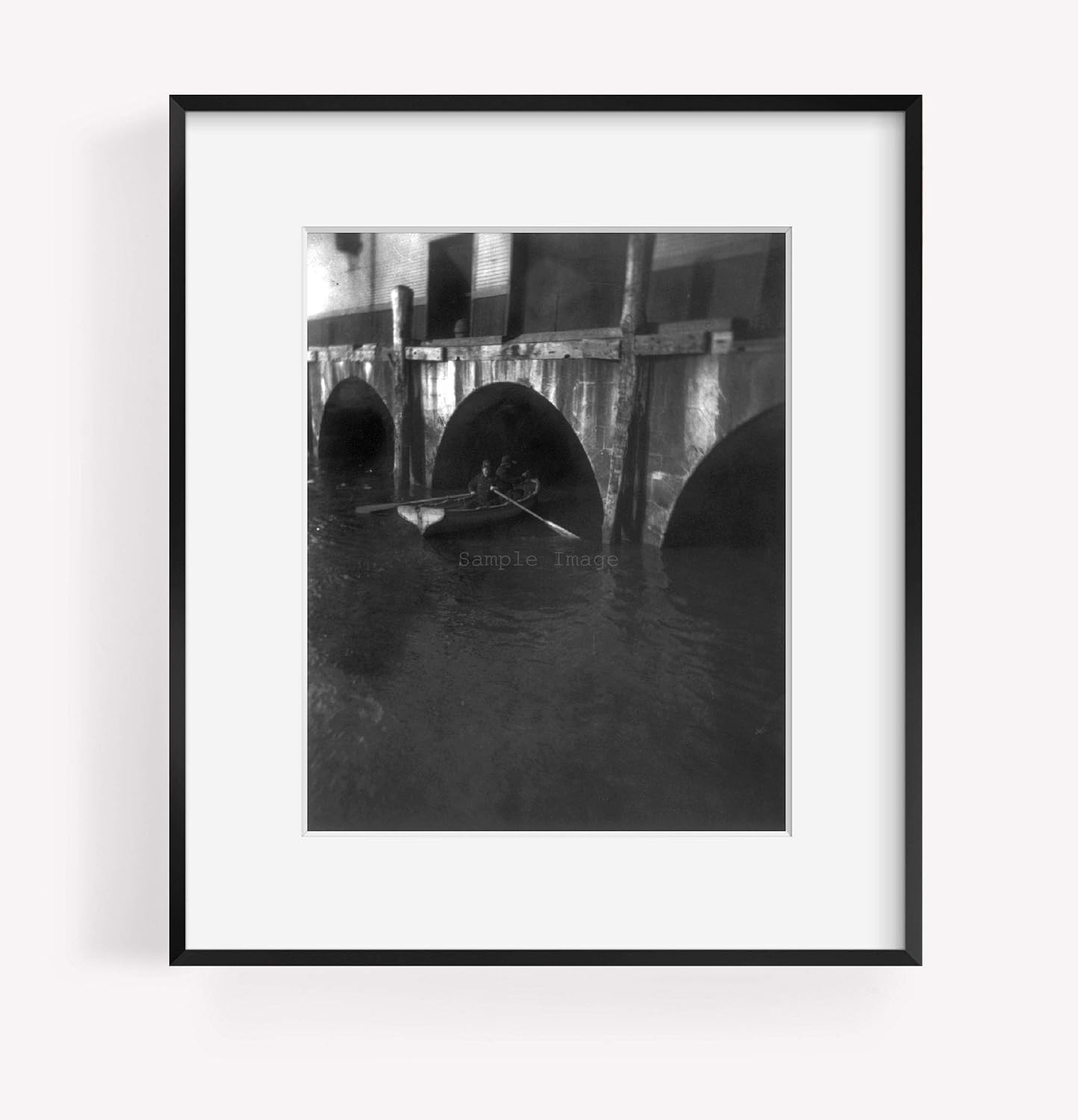 Amazon.com: INFINITE PHOTOGRAPHS ca. 1889 Photograph of Under The pier ...