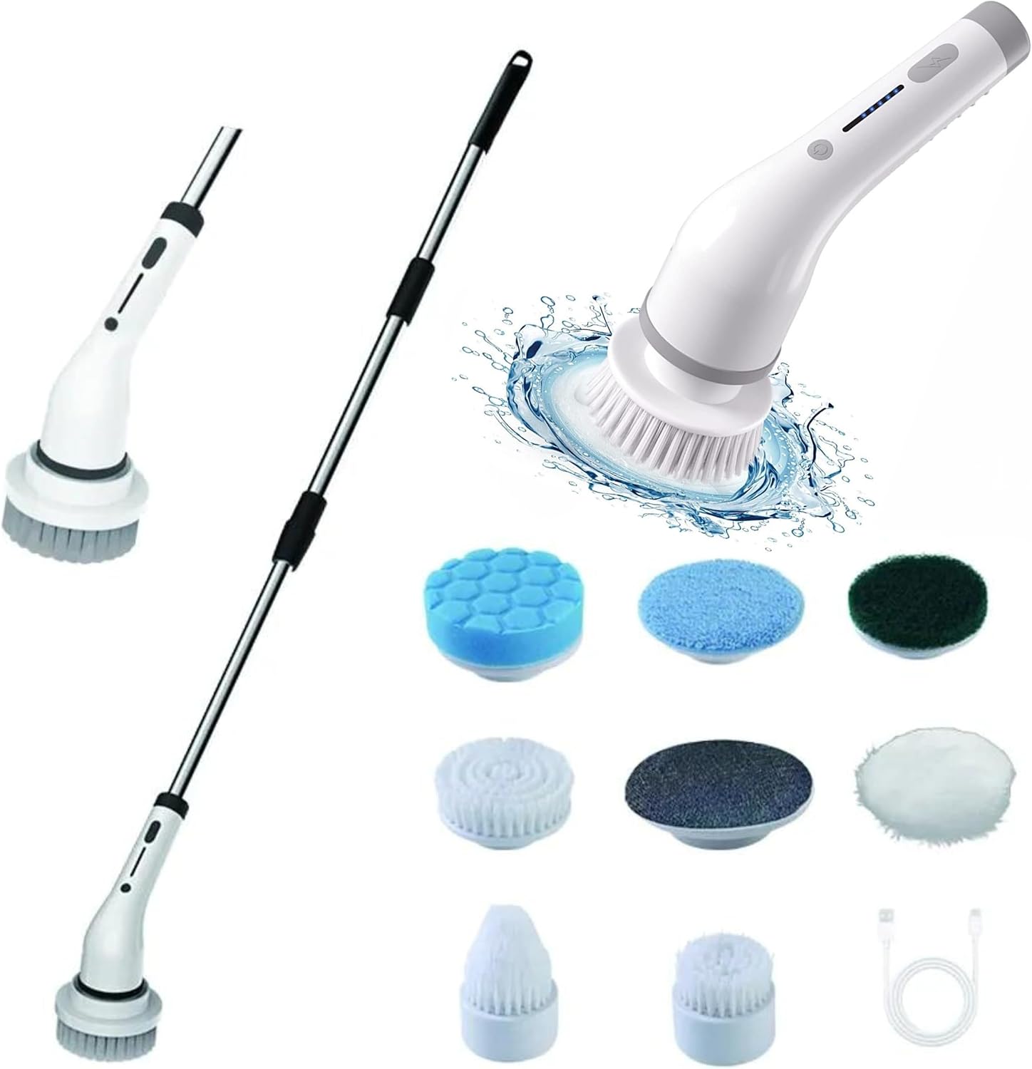 Amazon.com: Scrubzilla Electric Spin Scrubber – Power Cleaning Brush ...