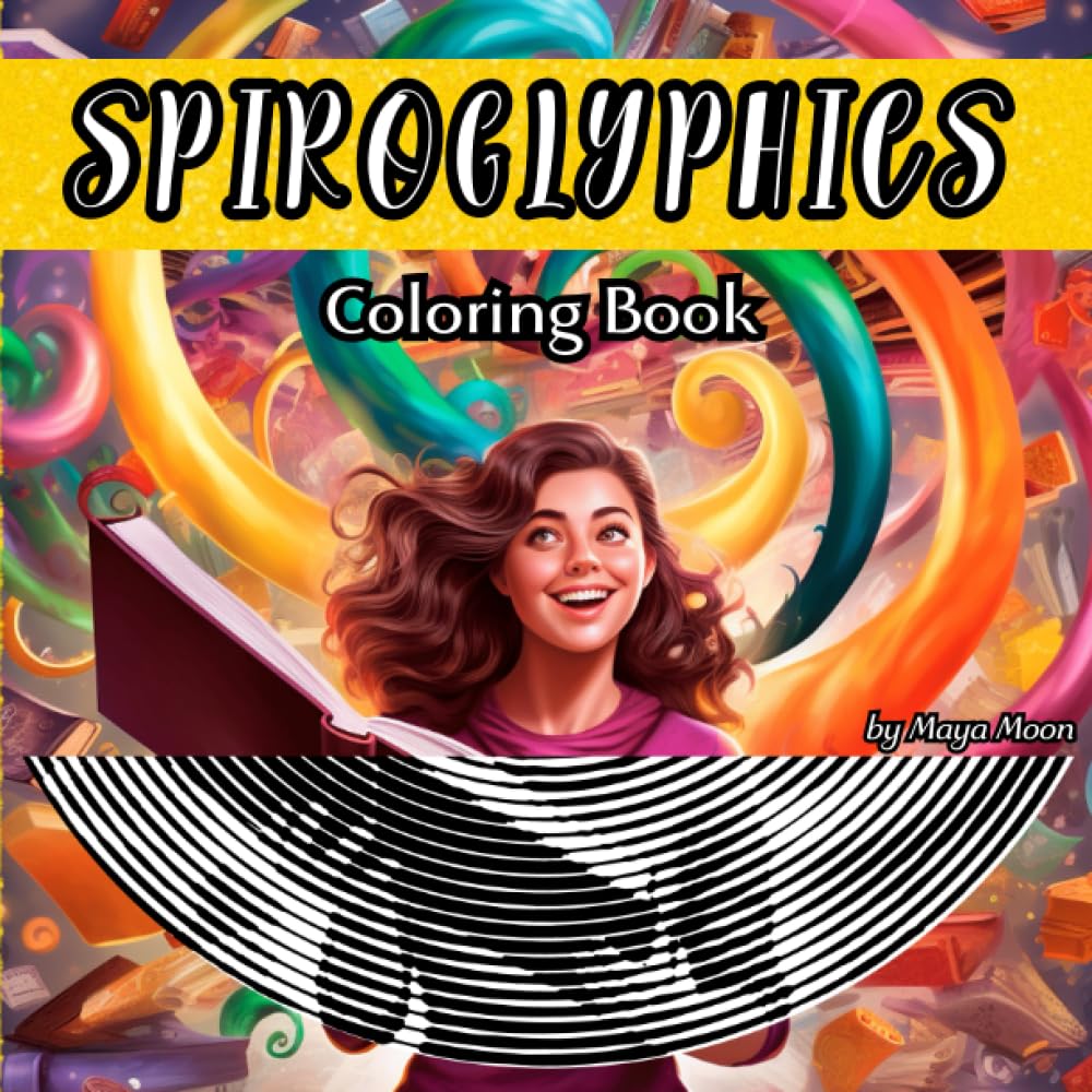 Amazon.com: Spiroglyphics Coloring Book: I Don´t Know What I´m Coloring ...