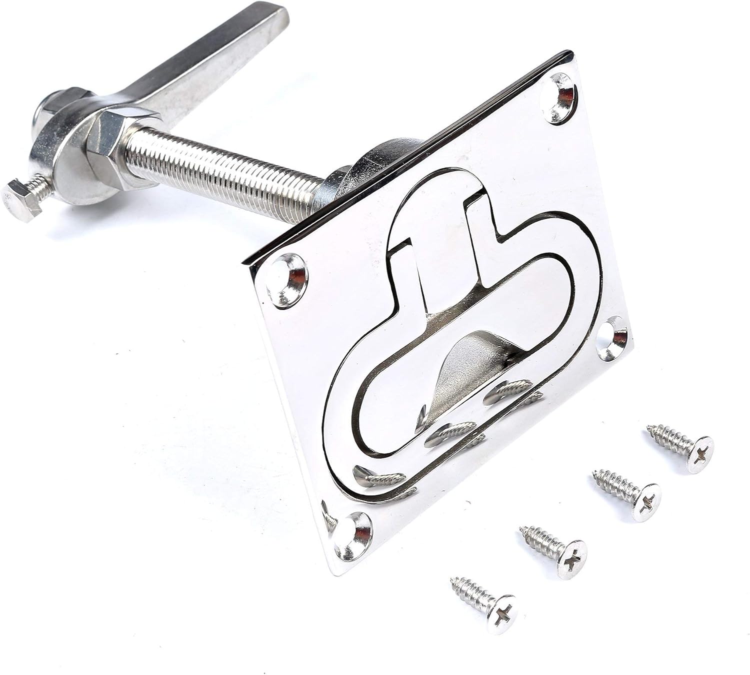 Amazon.com : Boat Cam Latch Locking Marine Hatch Handle Heavy Duty ...