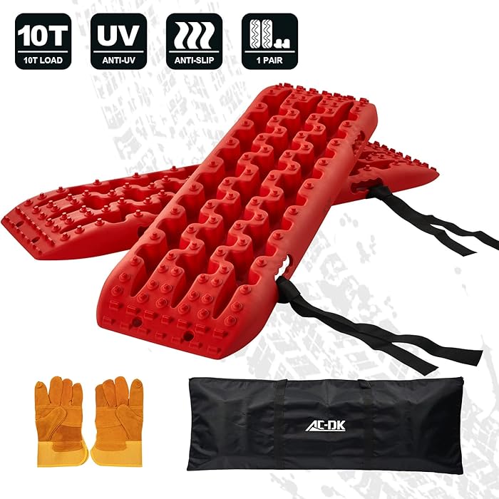 Buy AC-DK Red Recovery Traction Board Kits, OffRoad Pair Recovery ...