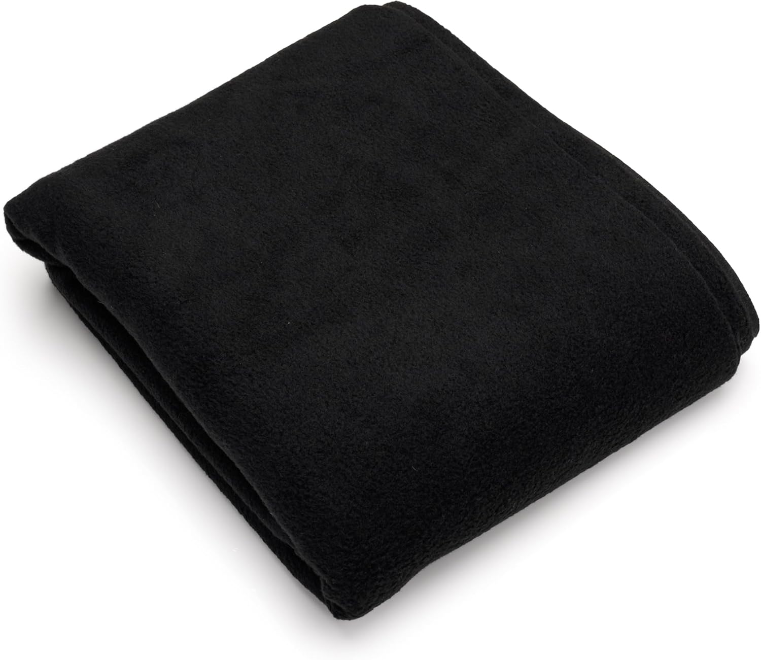 Amazon.com: Pico Textiles 1 Yard - Black Solid Fleece Fabric - Solid ...