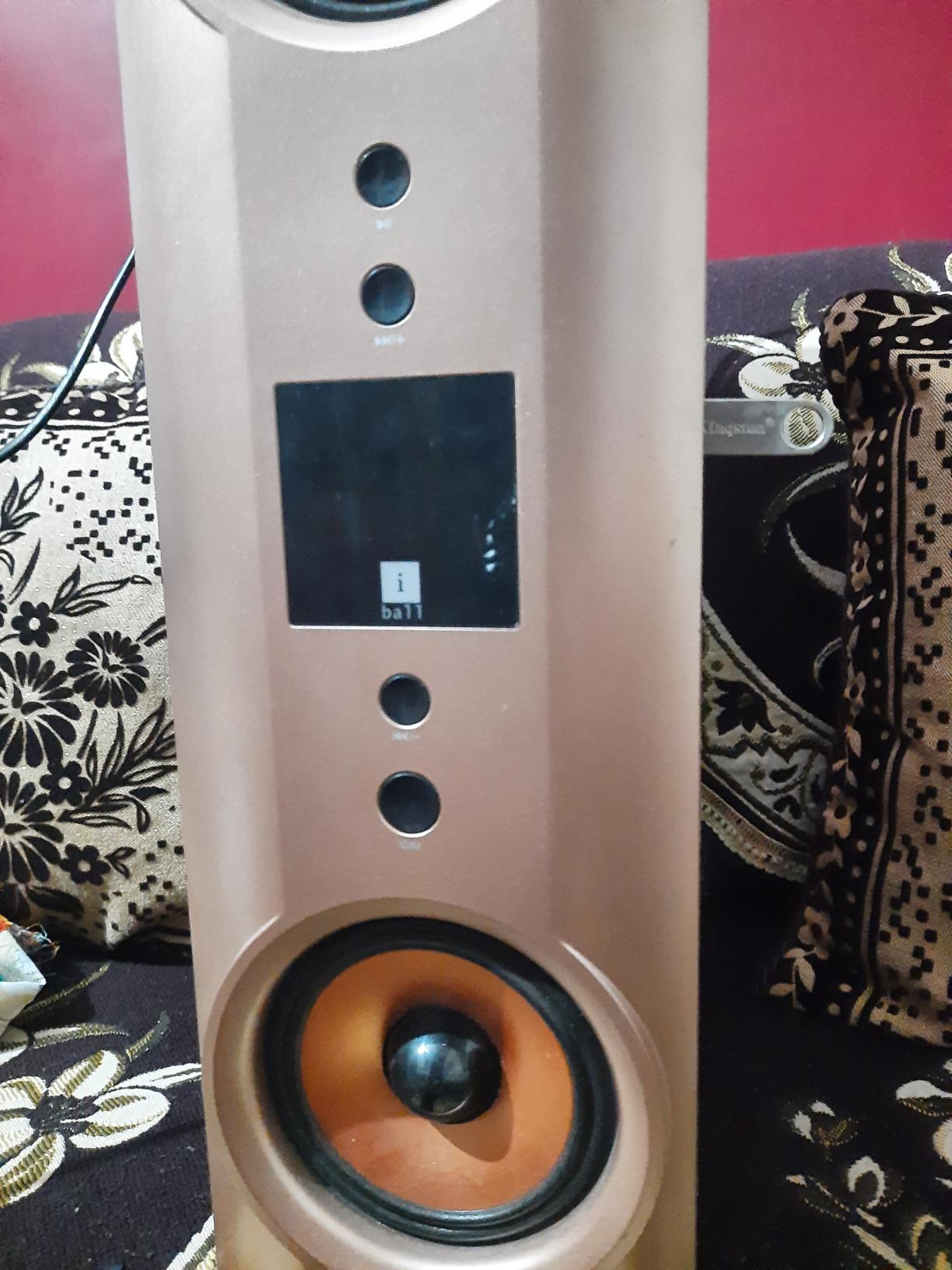 Iball Karaoke Booster Tower 2.1 Karaoke Speaker with Wireless ...