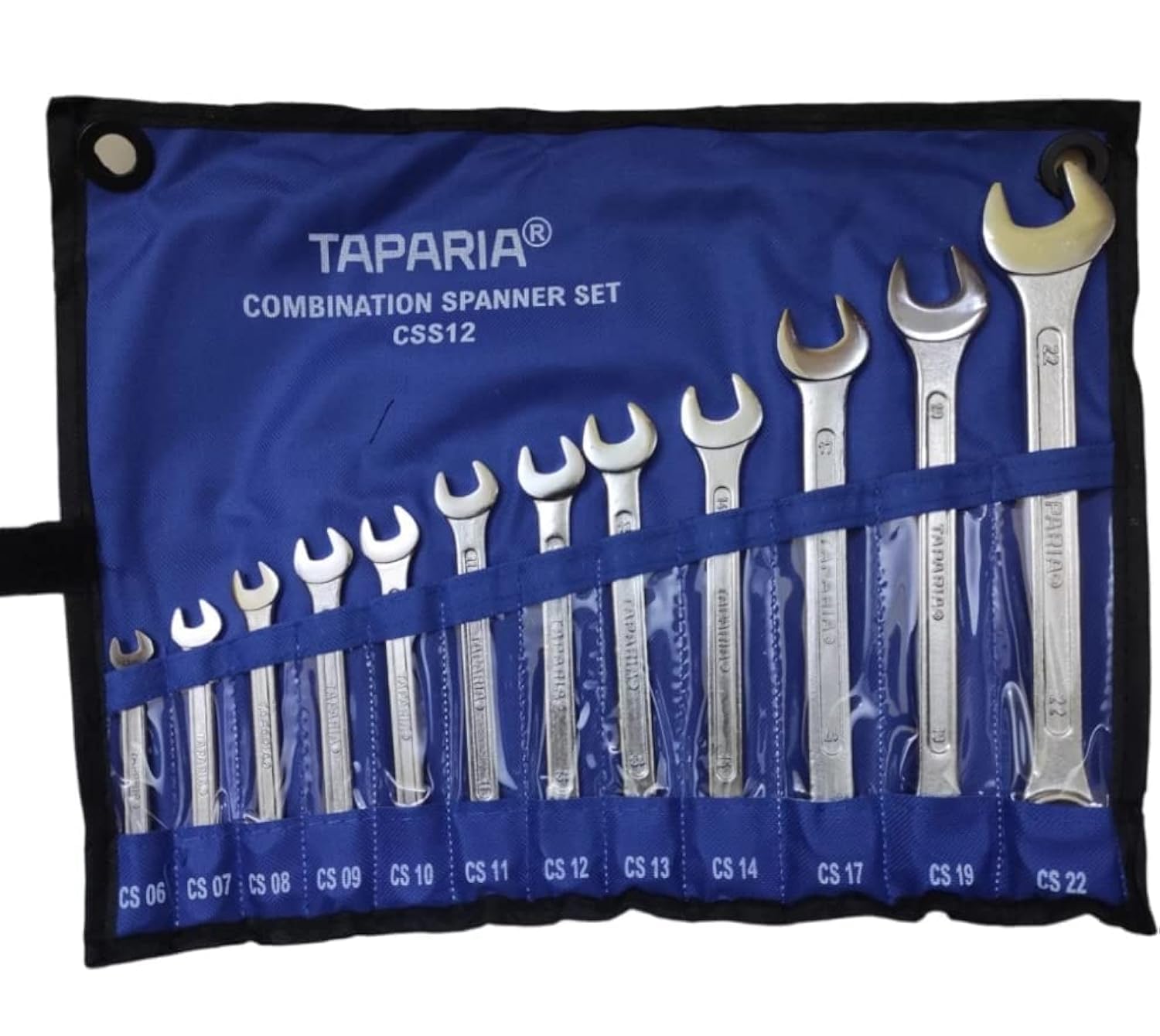Taparia Combination Spanner Set 12pc Wrench Chrome Vanadium CSS12 : Amazon.in: Home Improvement