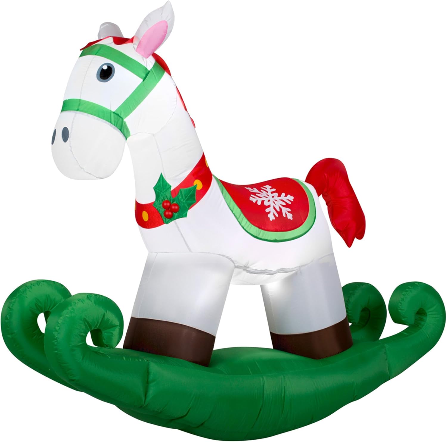 Amazon.com: Gemmy Inflatables Rocking Horse : Patio, Lawn & Garden
