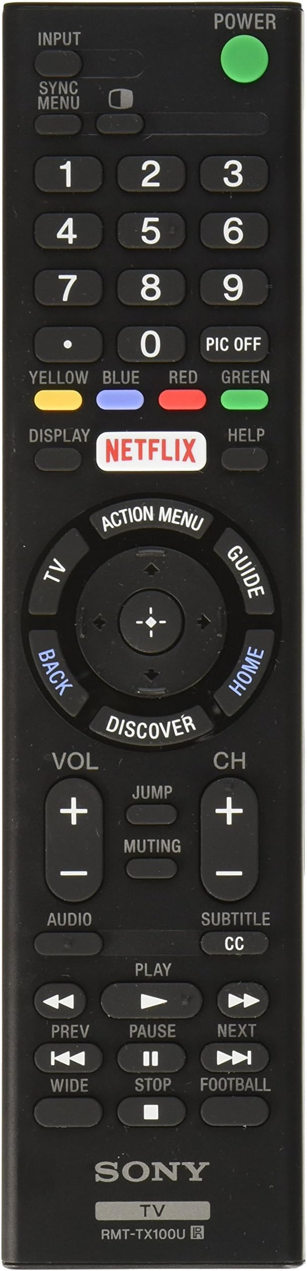 Amazon.com: Sony RMVLZ620 Universal Remote Control (Black) : Electronics