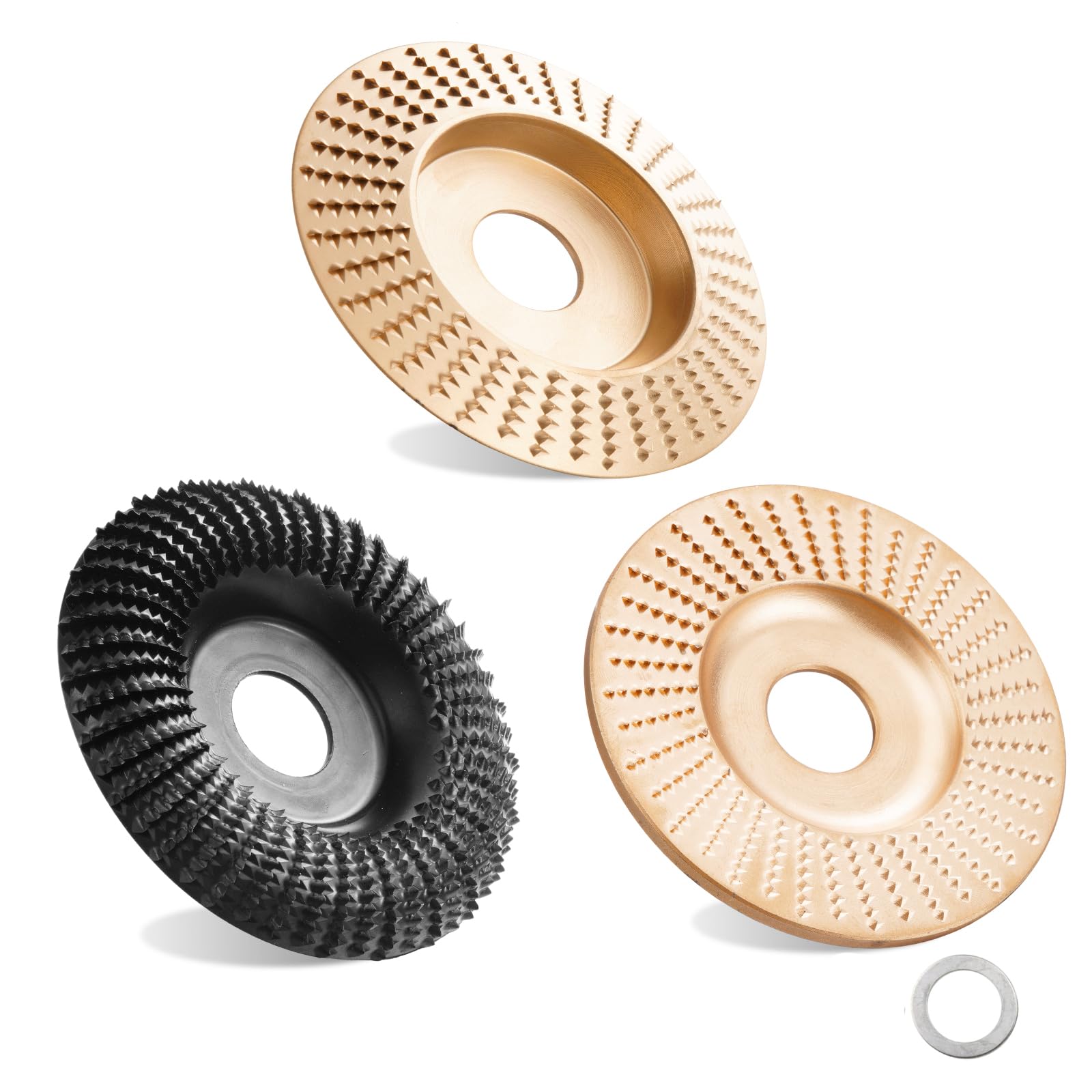 Amazon.com: Angle Grinder Wood Carving Disc Set,4 1/2 Stump Tool with 5 ...