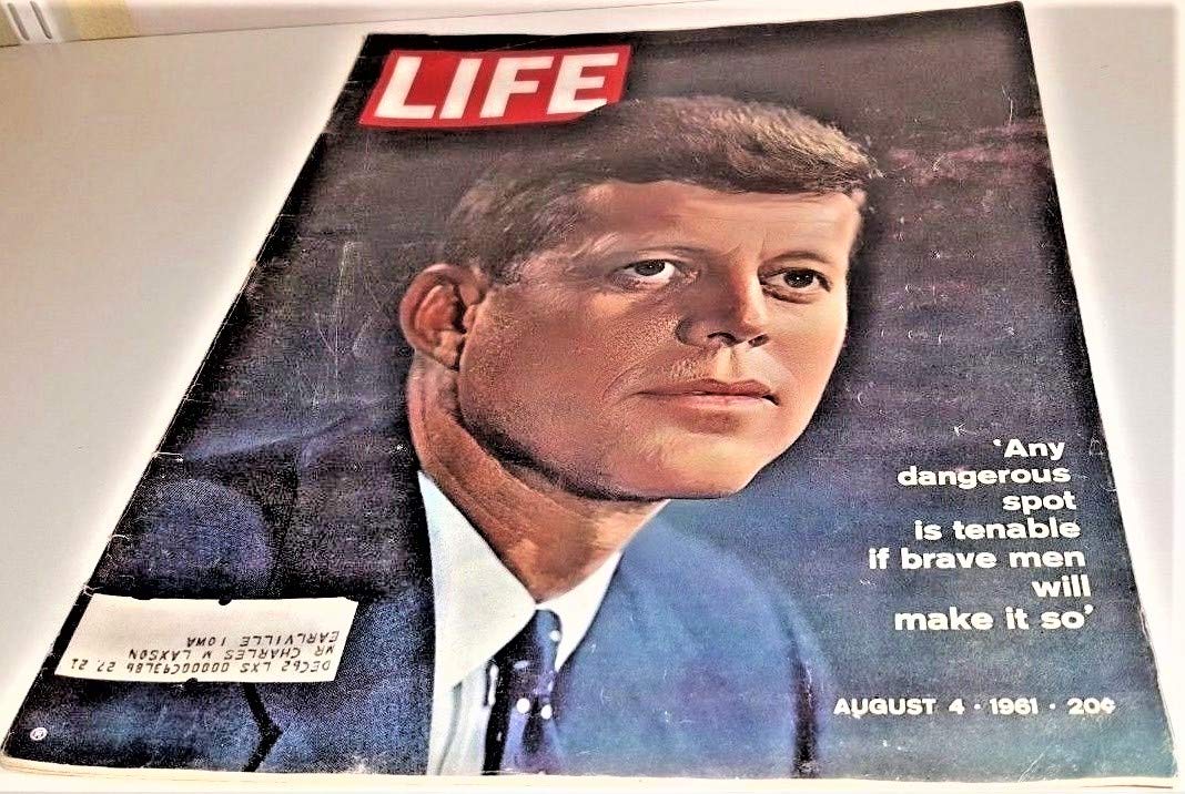 LIFE Magazine - August 4, 1961 - JFK - John F. Kennedy On Cover: Henry ...