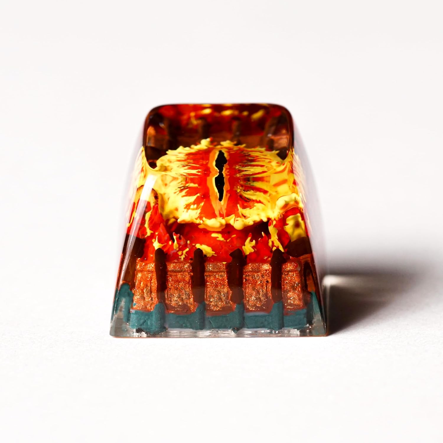 Amazon.com: DATKEY Artisan Keycaps - Red Eyes Dragon Design for MX ...