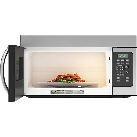 Amazon.com: Sharp R-1214 1-1/2-Cubic Feet 1100-Watt Over-the-Counter ...