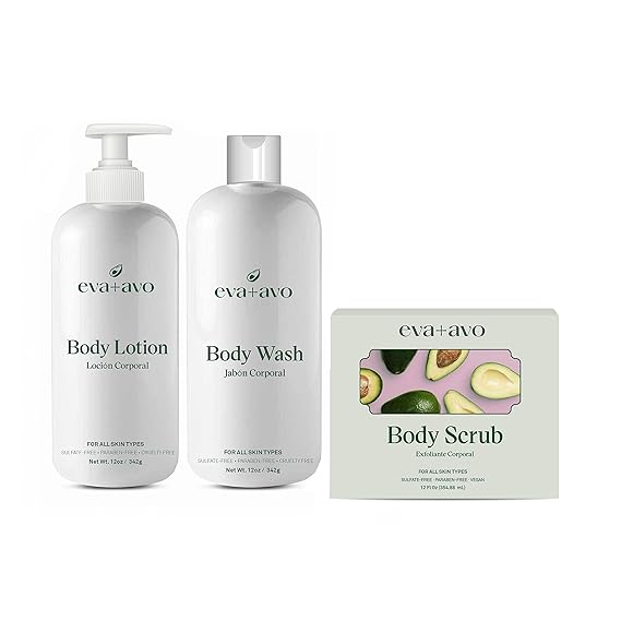 Amazon.com : EVA + AVO Body Care Kit : Beauty & Personal Care