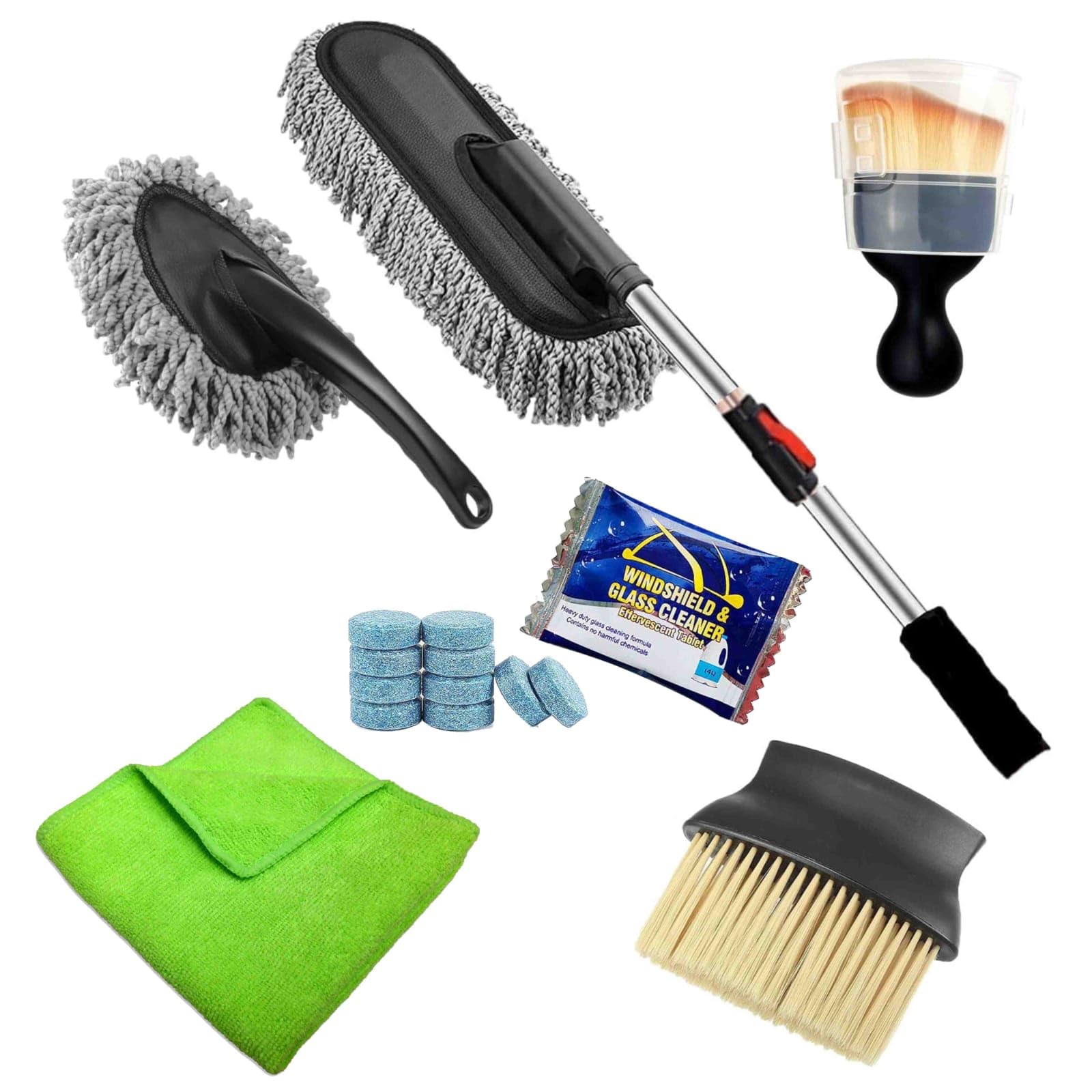 Innovista Car Cleaning Kit Combo with 5 Cleaning Tablets|Consists Small ...