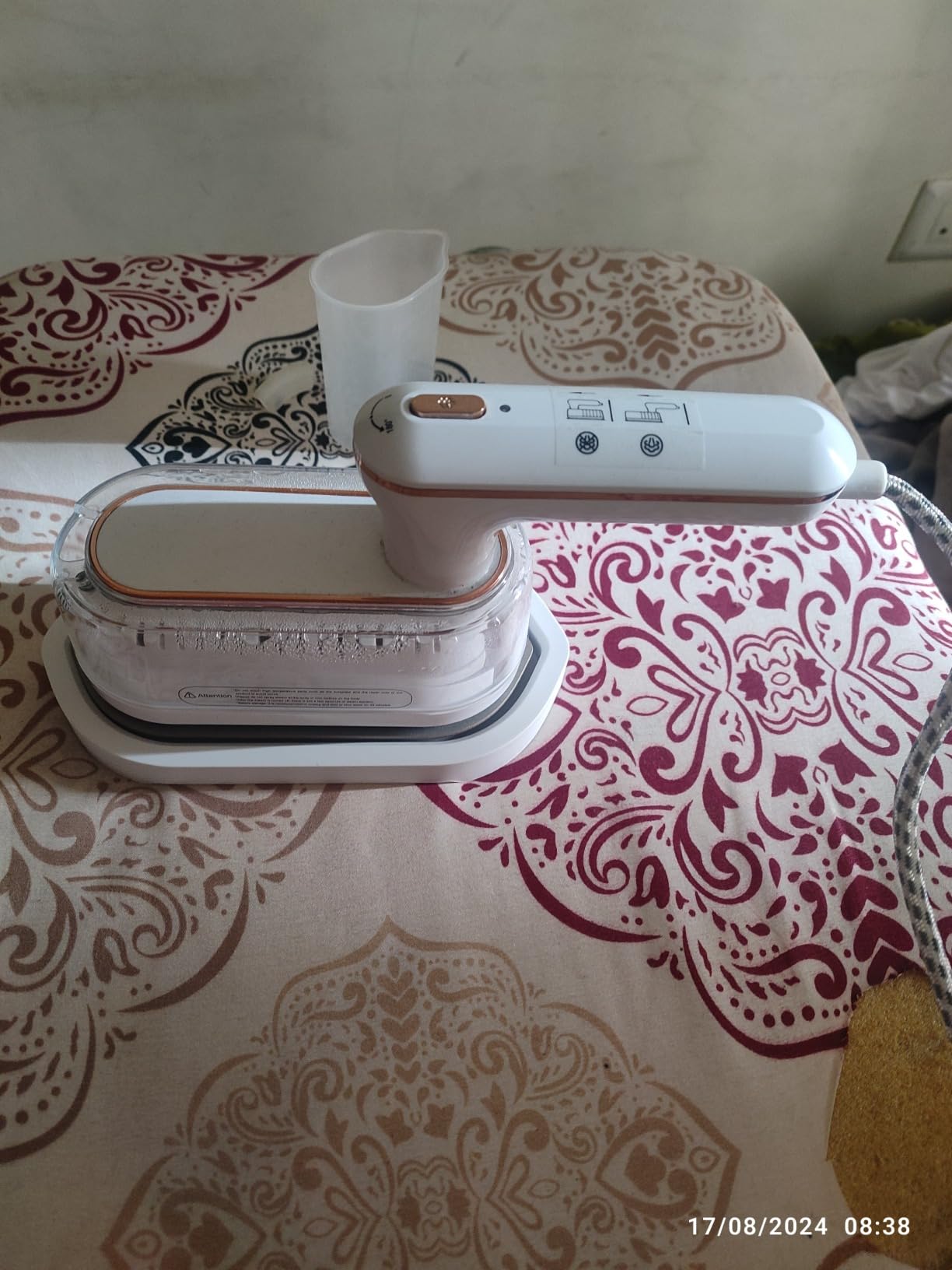 Buy Lifelong 1250 Watt Steam Iron Press For Clothes - Handheld Garment ...