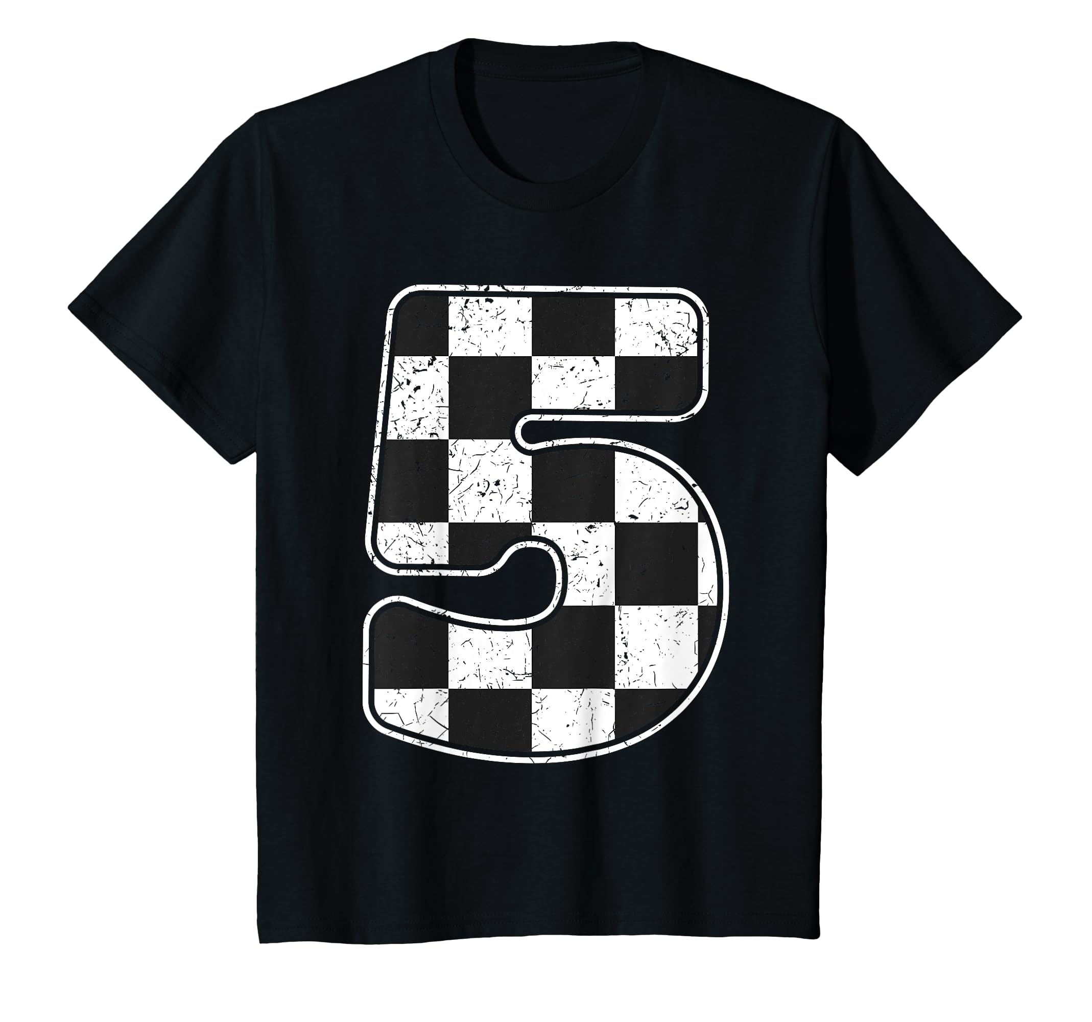 Amazon.com: Kids Birthday Boy 5 Five Race Car 5th Birthday Racing Car ...