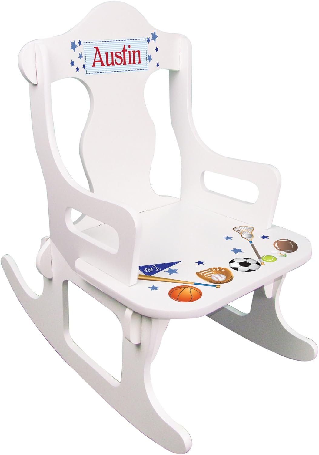 Amazon.com: My Bambino Personalized Boys Puzzle Rocker (Sports) : Home ...