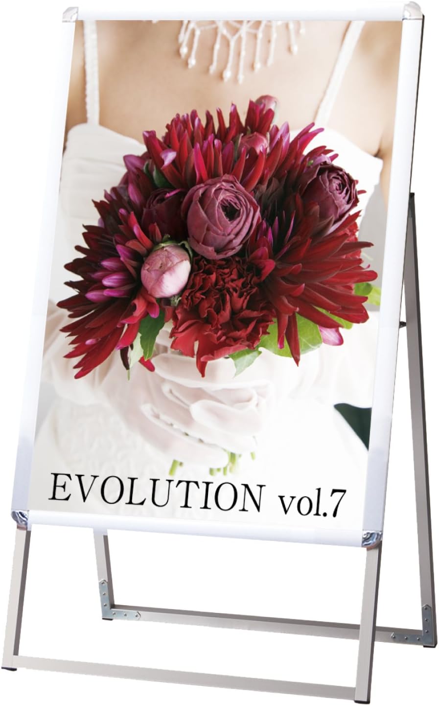 Amazon | ポスターグリップスタンド看板（屋外用） B2片面シルバー PGSK-B2KS-G | 店舗看板 | 文房具・オフィス用品