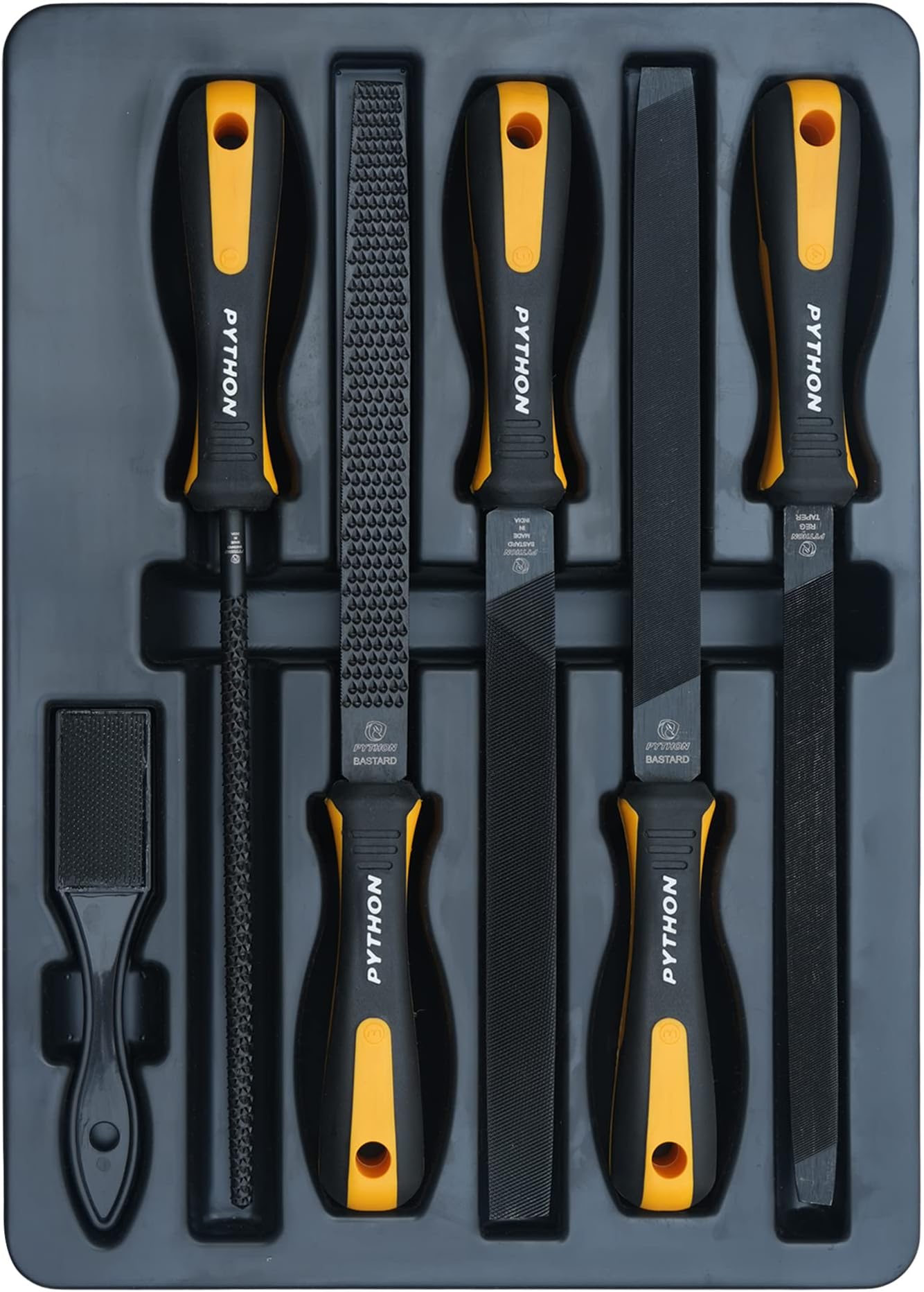 STANLEY 0-22-477 3 Piece Flat Rasp Bastard Cut Set : Amazon.in: Home ...