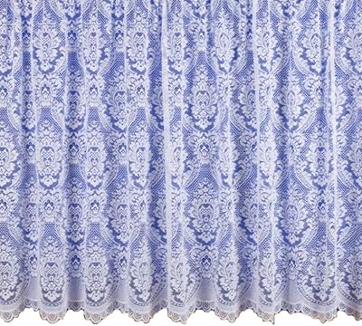 Tony's Textiles Luxurious Nottingham Lace Heavyweight Net Curtain per ...