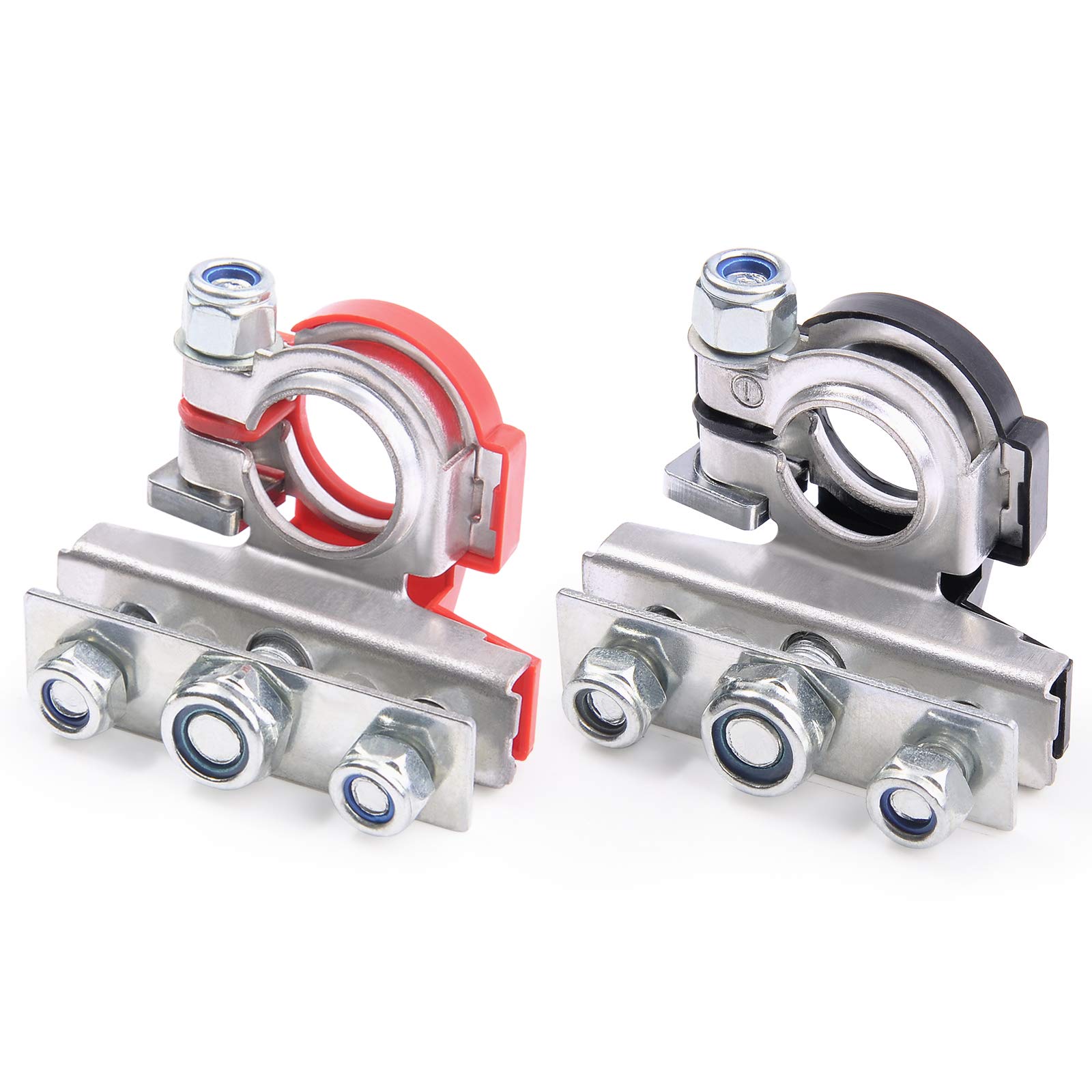 Buy MICTUNING Marine Battery Terminals,3 Terminal Connectors,Negative ...