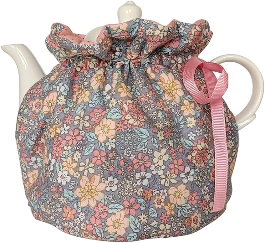 Cotton Tea Cozy, Garden Vintage Teapot Cozies Dust Proof Insulated Tea ...