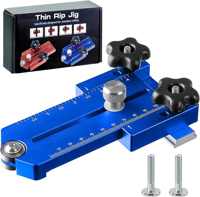 Thin Rip Jig, Extended Thin Rip Jig Thin Rip Tablesaw Jig Table Saw Jig ...