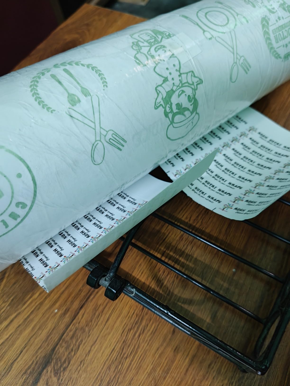 Rush Premium 1 Kilogram (1 KG) Nutri Wrap Food Wrapping Paper Roll with ...