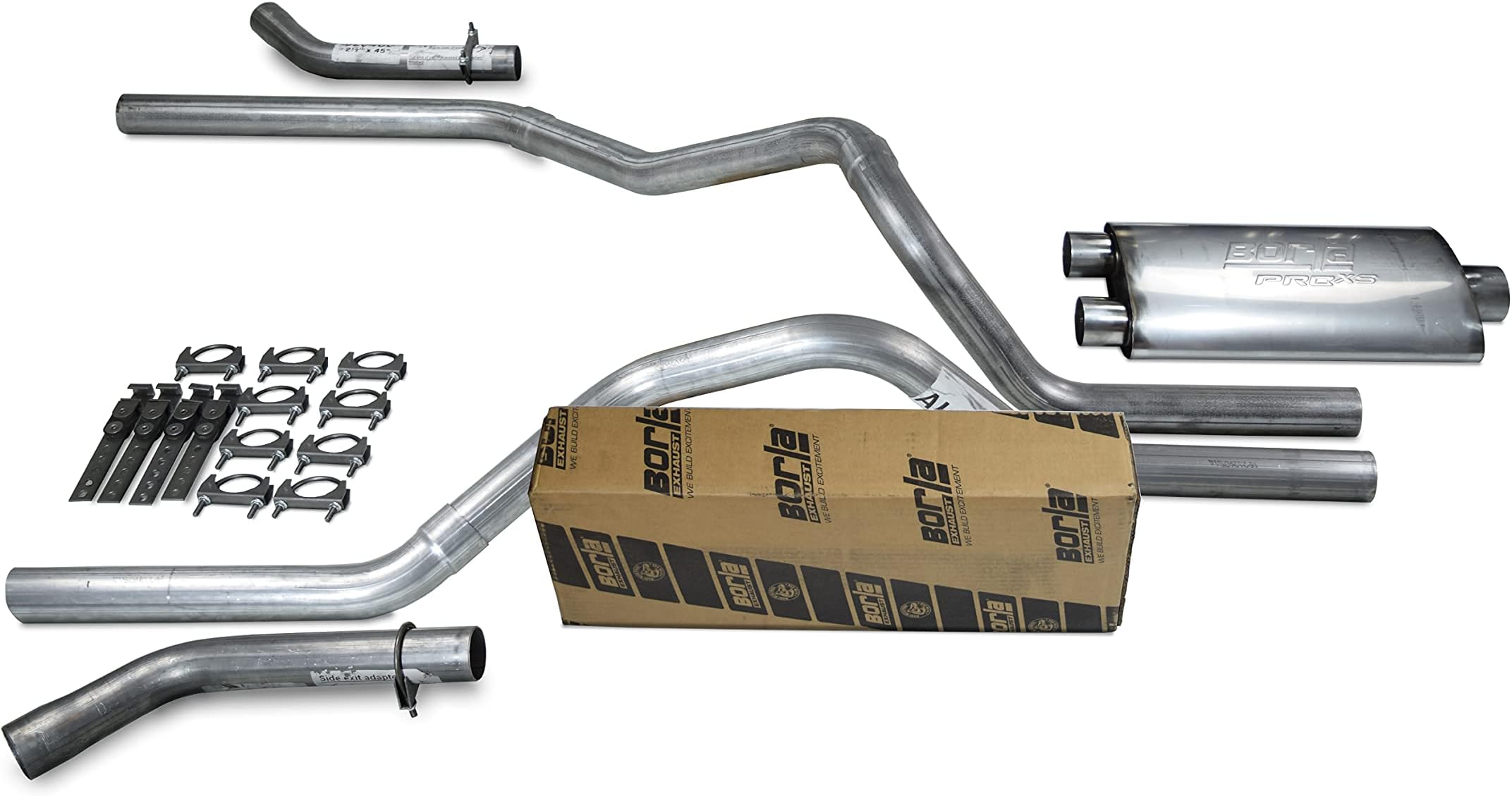 Amazon.com: Truck Exhaust Kits - Shop Line Dual Exhaust Sytem 2.5 inch ...