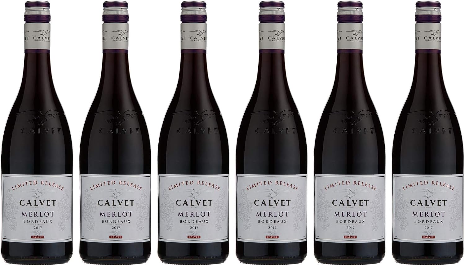 Calvet - Limited Release - Merlot - Red Wine - 6 x 75 cl : Amazon.co.uk ...