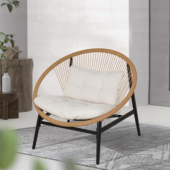 Amazon.com: Grand patio 1-Piece Wicker Outdoor Chair, Patio Oversized ...