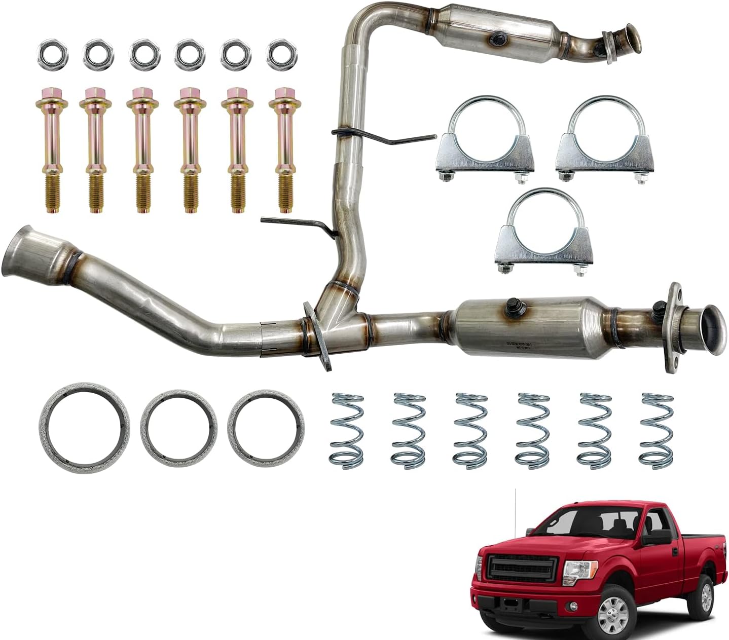 Amazon.com: LoftMarte 645252 645251 Catalytic Converter Compatible with ...