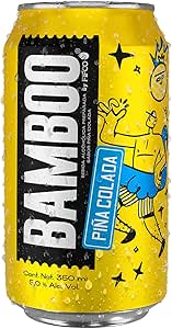 Bamboo Piña Colada Bebida Alchólica 24 Pack Lata 350 ml : Amazon.com.mx ...