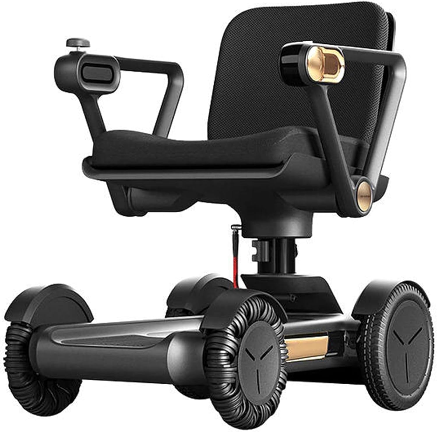 Amazon.com: SOENDRK All Terrain Electric Wheelchair 150W Dual Motor ...