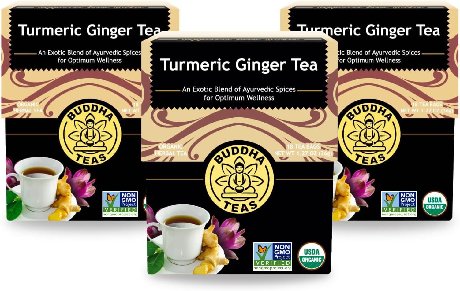 Amazon.com : Haio Ginger Tea With Honey Refresh With Korean Herbal Tea ...