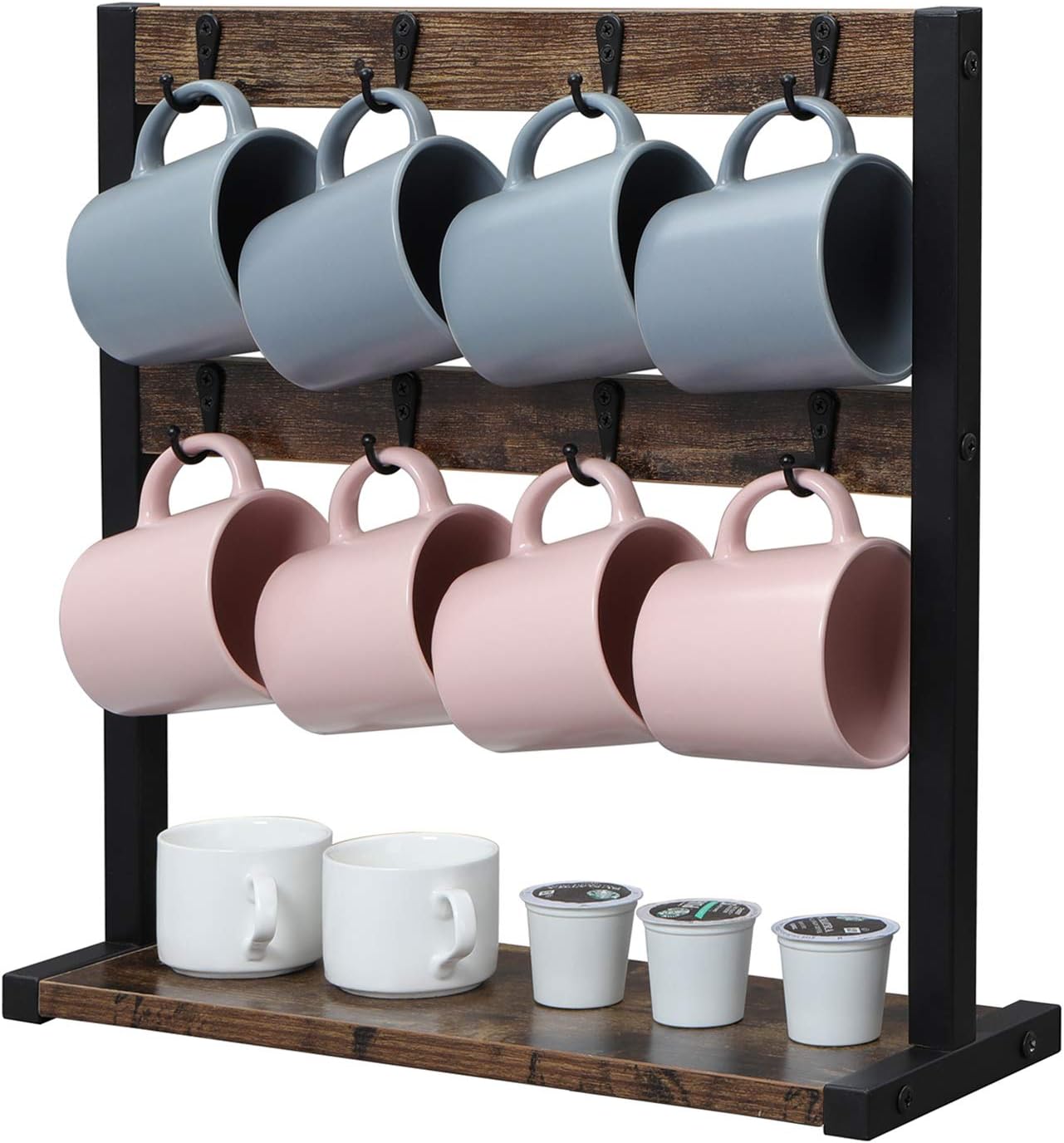 Amazon.com - Neat-O Metal Mug Tree Holder Organizer Rack Stand