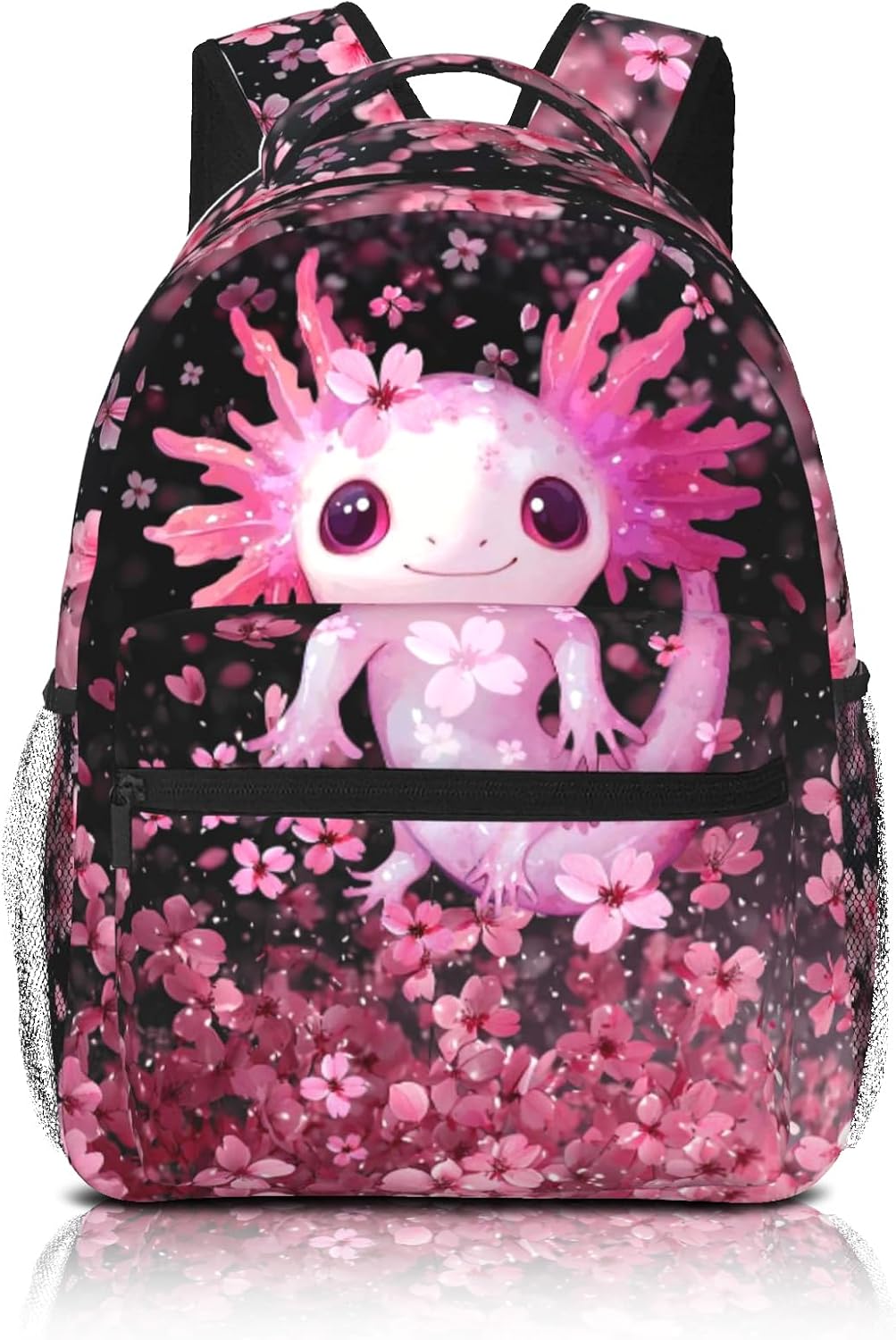 Amazon.com: Axolotls Backpack for Girls Cute Axolotls School Backpack ...