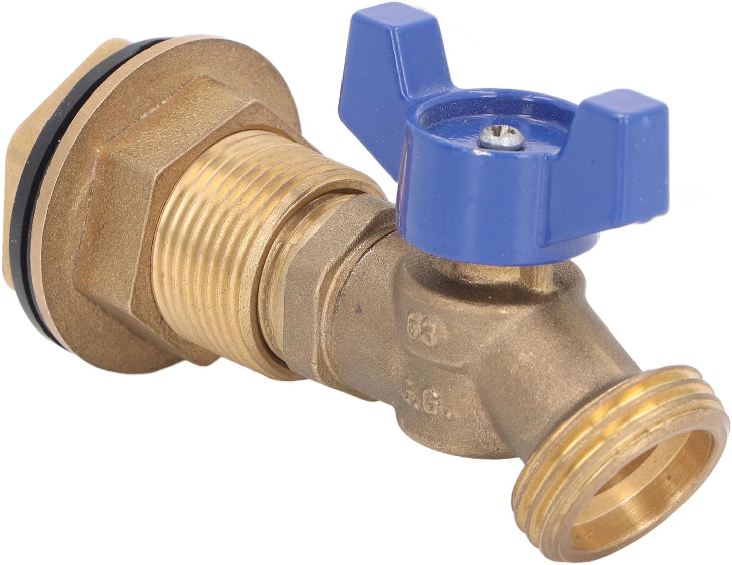 Water Tank Spigot, 1/2in Female Thread 3/4in Male Thread Handle ...