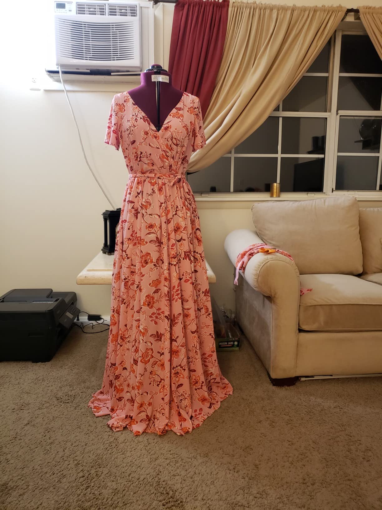 Amazon.com: Simplicity 8013 1970's Vintage Fashion Dress Sewing ...