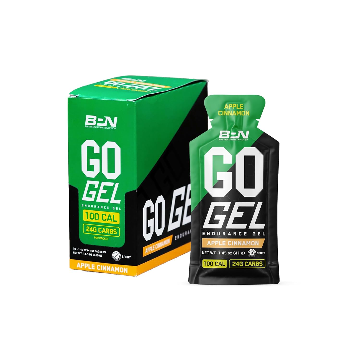 Amazon.com: BARE PERFORMANCE NUTRITION BPN Go Gel, Endurance Gel ...